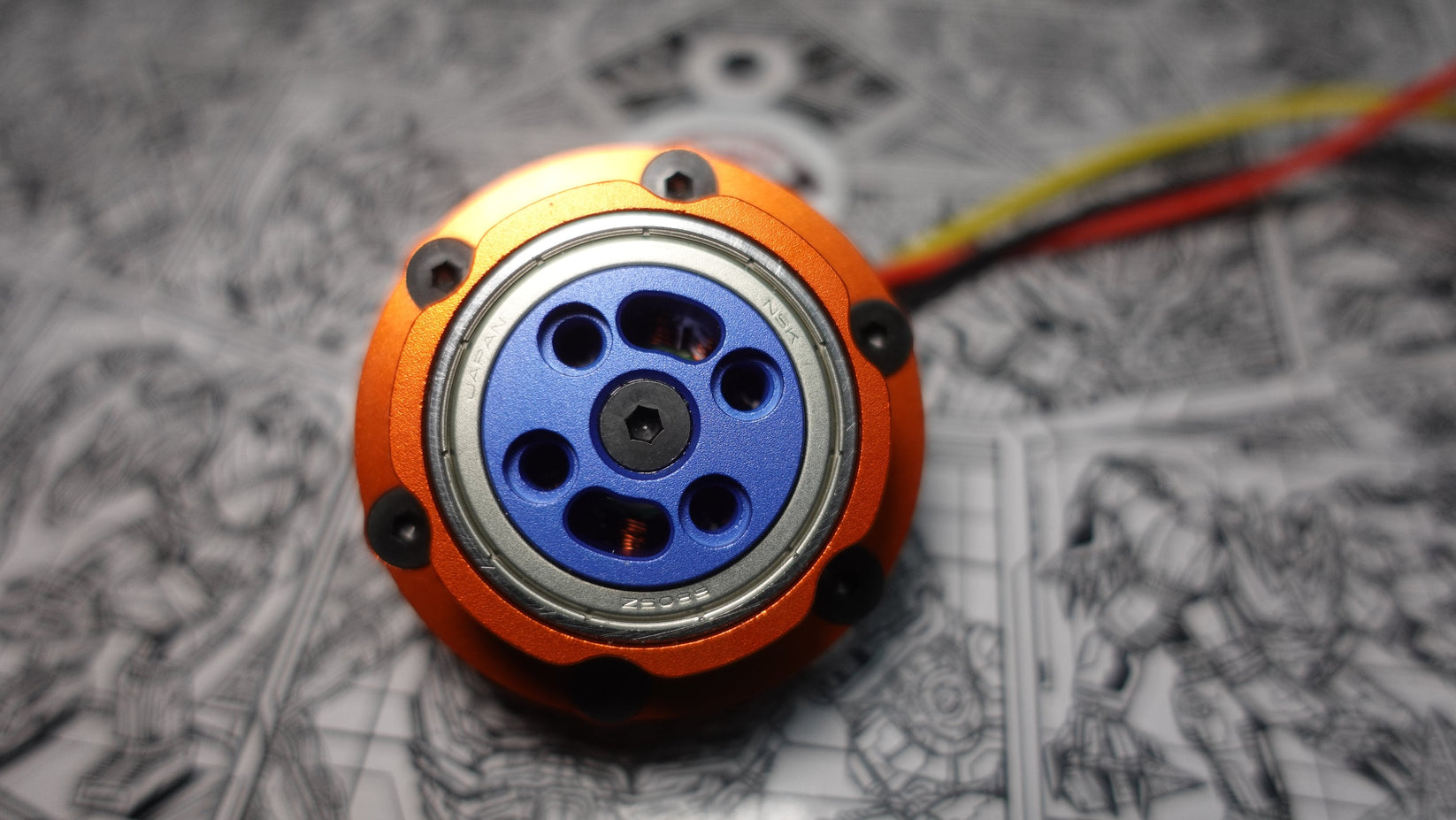RDY-5536 Hubmotor: Battle-Ready Weapon Motor – Just 'Cuz Robotics