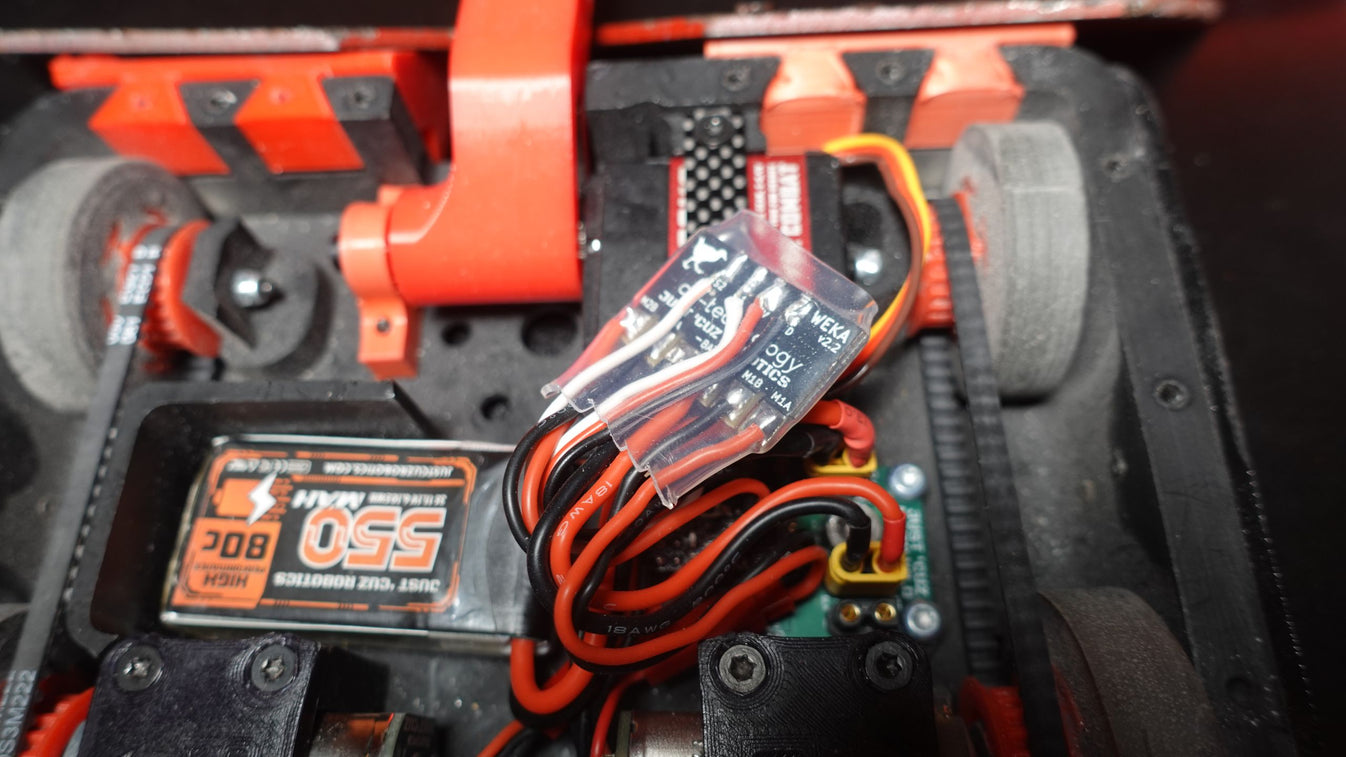 WEKA 20A Dual Brushed Motor Controller - Next Gen Dual ESC – Just 'Cuz ...