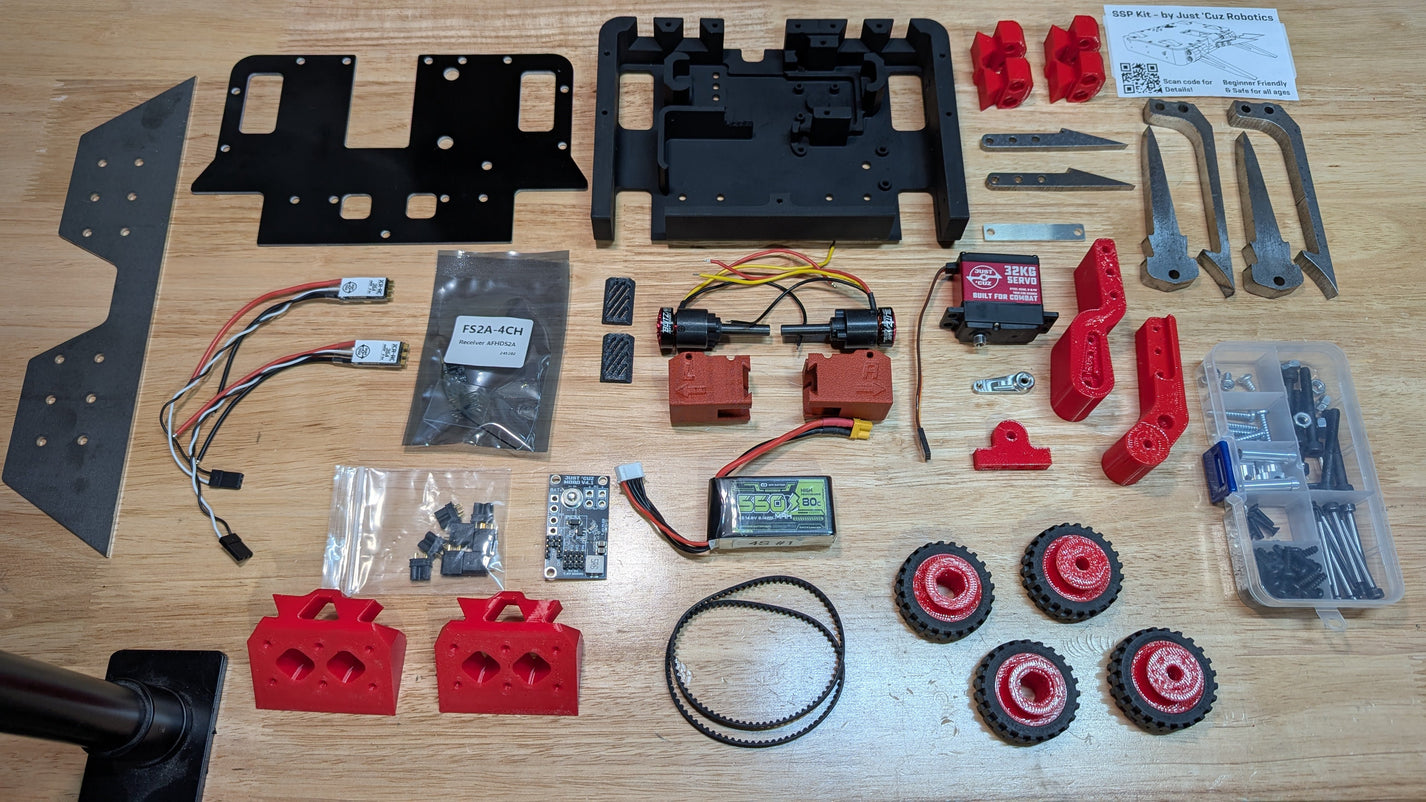 SSP 2.0 Combat Robot Kit – Just 'Cuz Robotics