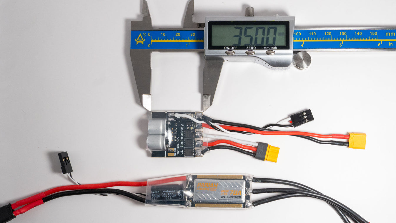 KIWI 80A AM32 Brushless ESC - Built for Combat (V2.0) – Just 'Cuz Robotics