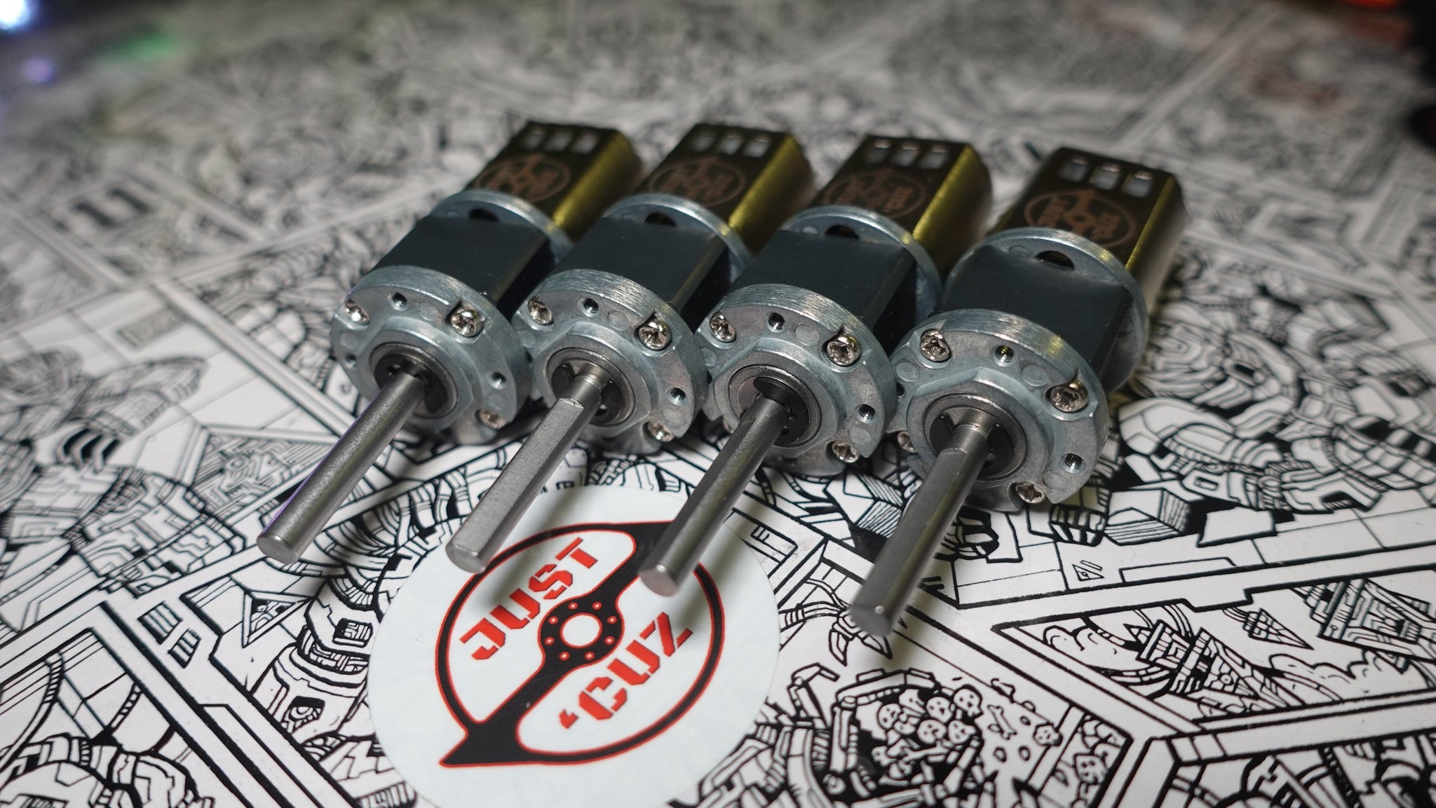 DartBox V2 HR (107:1): Ultra Torque, High Reduction Gearmotor – Just ...